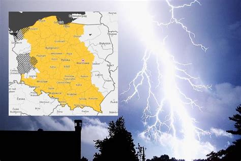Burze z gradem w Łodzi i regionie IMGW ostrzega Łódź ESKA pl