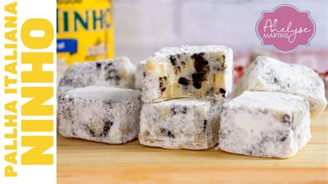 PALHA ITALIANA DE NINHO OREO A Melhor Palha Do Mundo Barata E