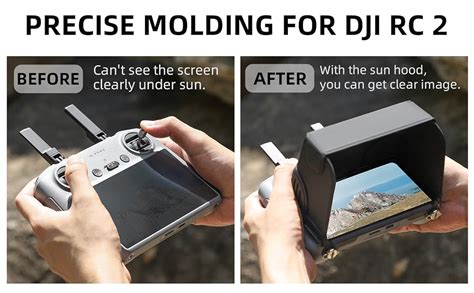 Amazon FSIDIWT Sun Hood Sunshade Cover For DJI Mini 4 Pro Air 3 RC