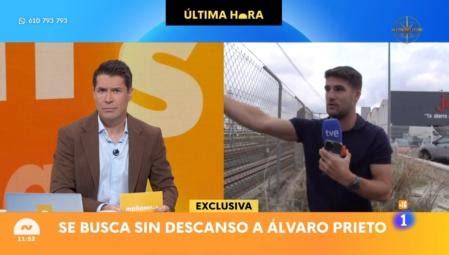 TVE emite las imágenes en directo del cadáver de Álvaro Prieto entre