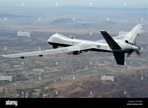 A U S Air Force MQ 9 Reaper Predator B Unmanned Aerial Vehicle In