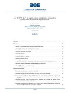 Ley 27 2011 de 1 de agosto sobre actualización ley 27 2011 de 1