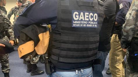 Gaeco MPRS cumpre mandados de busca e apreensão e de indisponibilidade
