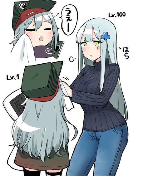 Hk416 And G11 Girls Frontline Drawn By Junsuina Fujunbutsu Danbooru