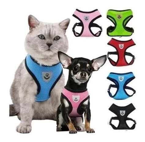 Coleira Peitoral Para Cachorro Pet Colete Refletivo Guia Mercadolivre
