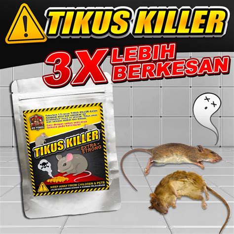 50g Racun Tikus Tikus Killer Penghapus Tikus Ubat Tikus Rat