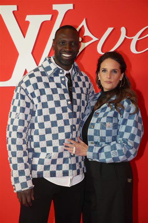 Photo Omar Sy Et Sa Femme H L Ne Sy Photocall Du D Fil De Mode