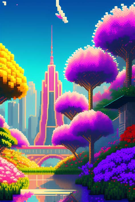 Lexica Pixel Art Tokyo 3d Pixel Art 4k Wallpaper Incredible Pixel