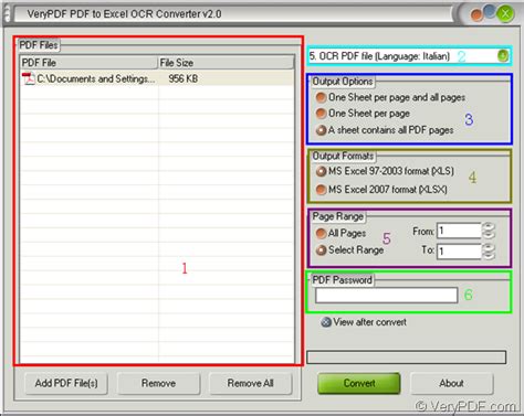 how to extract italian text from image pdf to excel verypdf knowledge base