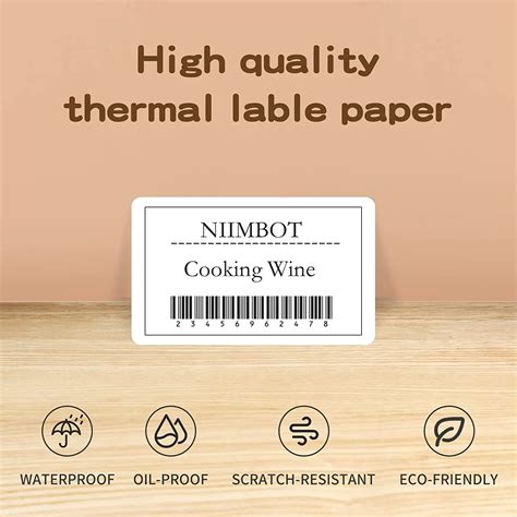 Imprimante Rouleau D Tiquettes Thermiques Autocollantes Niimbot B B