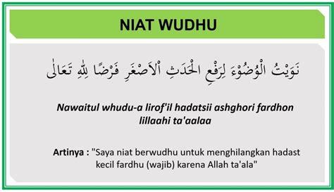 Doa Sebelum Wudhu Dan Artinya Homecare24