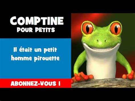 COMPTINE POUR PETITS Il était un petit homme pirouette YouTube
