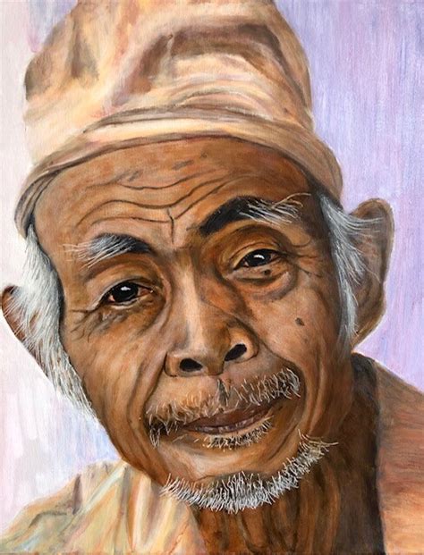 Un grand père à Bali