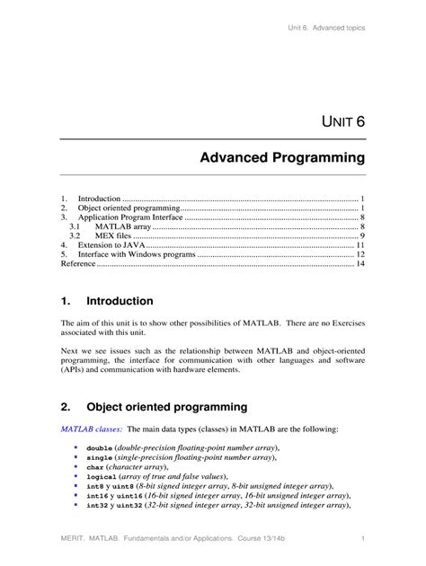 fillable online matlab array fax email print pdffiller