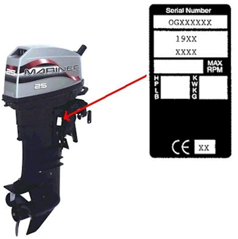 Yamaha Outboard Motor Serial Number Check Webmotor Org