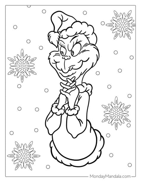 38 Grinch Coloring Pages Free Pdf Printables Artofit
