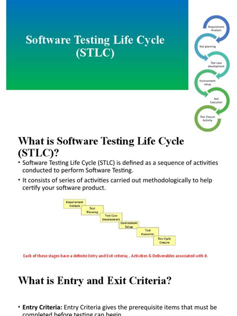 software testing life cycle pdf software testing software release life cycle