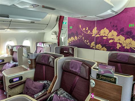 Thai Airways Business Class Photos