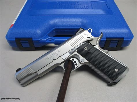 Springfield 1911A1 TRP Tactical 45 ACP 5 Stainless Pistol