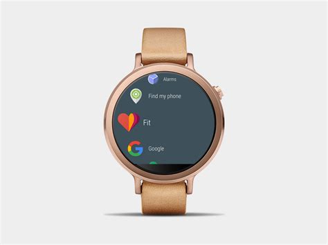 interaction types system overview android wear design guidelines