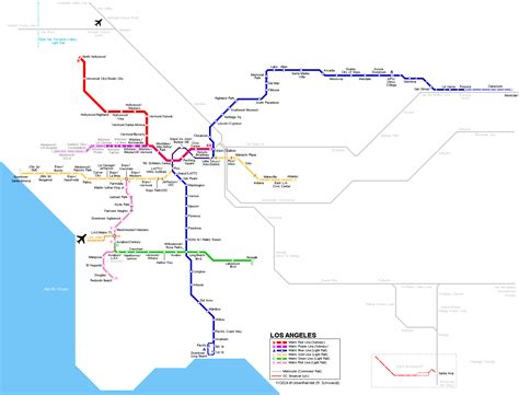 Metro Line Los Angeles Map Chlo Melesa