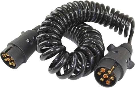 Benson Spiralkabel M Polig Anh Ngerkabel Verl Ngerungskabel