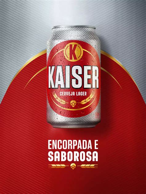 Lata De Cerveja Lager 473ml Kaiser