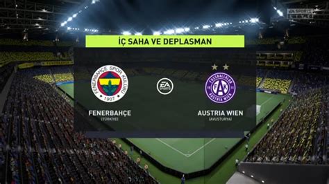 Uefa Avrupa Ligi Fenerbahçe Austria Wien FIFA 22 YouTube