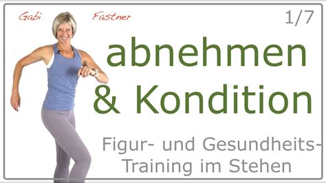 1 725 min abnehmen und Kondition verbessern ohne Geräte im Stehen