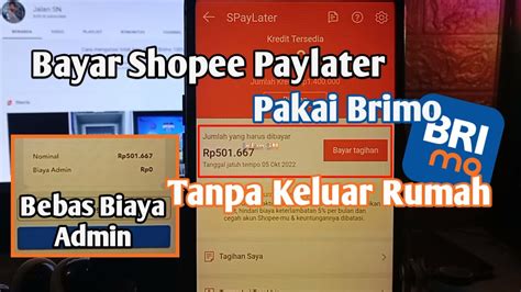 Cara Bayar Shopee Paylater Lewat Brimo YouTube