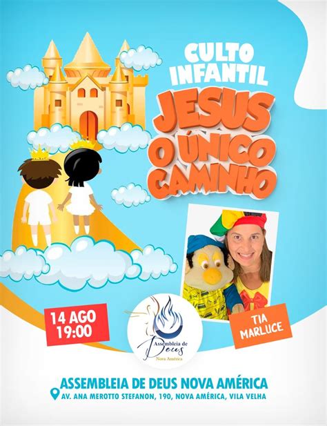 Culto Infantil 14 07 2021 As 19 00 Joyce Ideas Para Banners Daniel
