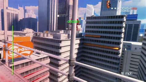 Mirror S Edge Time Trials Cranes Two Youtube