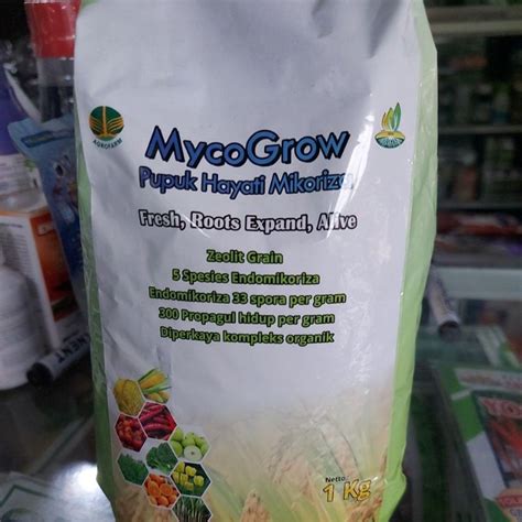 Jual MycoGrow Pupuk Hayati Mikoriza 1kg Shopee Indonesia