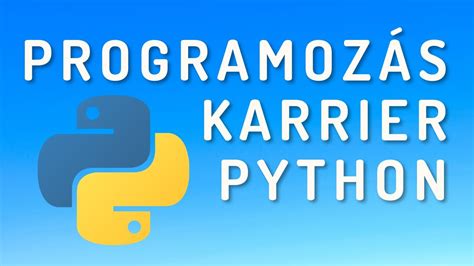 Programozás Karrier Python YouTube