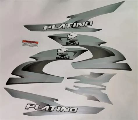 Kit Completo De Calcoman As Bajaj Platino En Venta En Kennedy