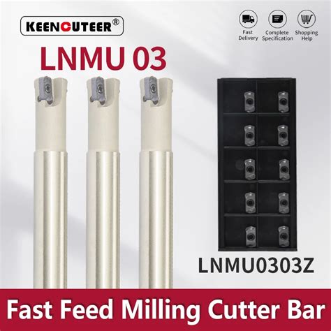 LNMU03 T Te De Coupe CNC Haute Efficacit Et Haute Vitesse Avec Insert