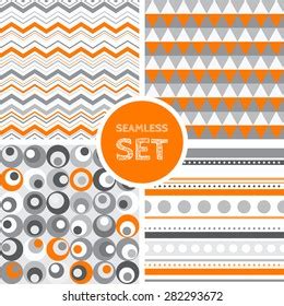 Vector Hand Draw Flowchart Seamless Background Stock Vector Royalty