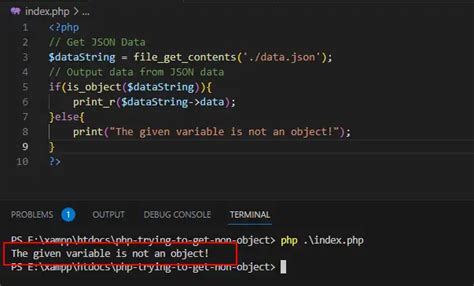 PHP Warning Attempt To Read Property On String Array Solved