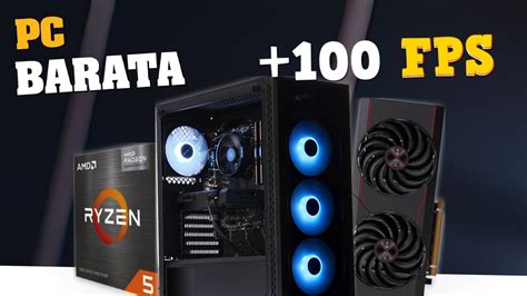 La PC Gamer Mas BARATA De Este 2023 Ryzen 5 5600G RX 6600 YouTube