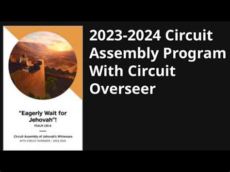 Circuit Assembly Of Jehovahs Witnesses Rizal Philippines