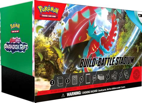 Pokemon Trading Card Game Scarlet Violet Paradox Rift Build Battle