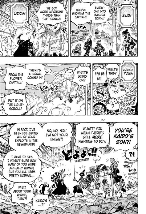 Updated Spoilers For One Piece Chapter 1054 Raw Scans Storyline