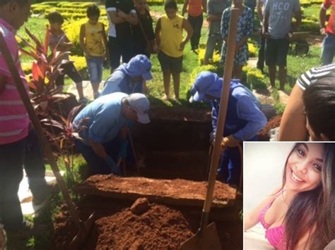 G1 Corpo de adolescente achada morta o namorado é enterrado em GO