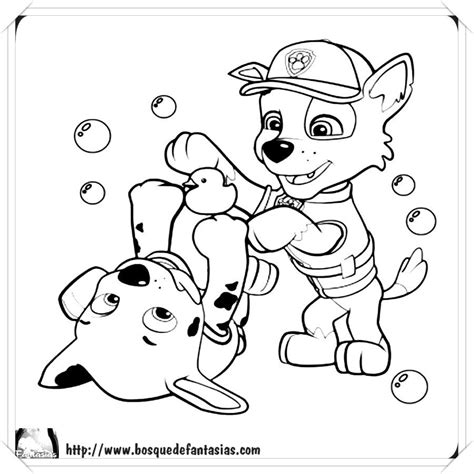 Los Más Lindos Dibujos De Patrulla Canina Para Colorear Y Pintar A Todo