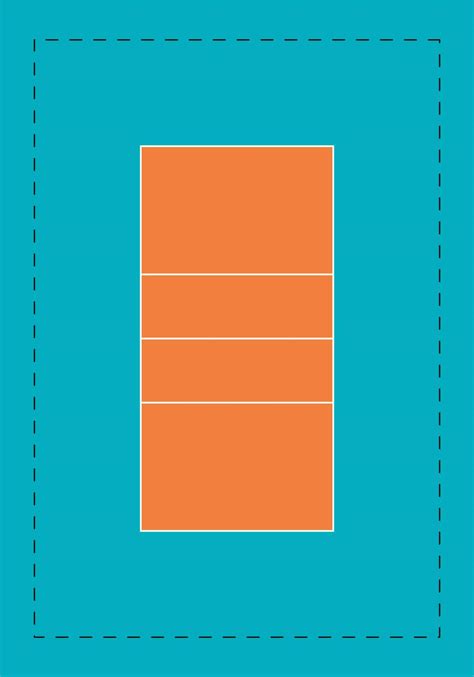 Cancha De Voleibol Vectorial Ideal Para Informaci N Impresiones