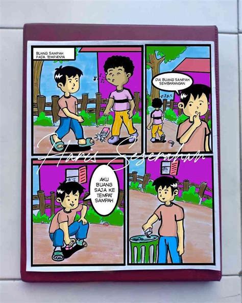 Komik Tentang Membuang Sampah Pada Tempatnya Bintangutama Github Io