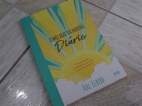 O Milagre da Manhã Diário Livro Na Usado 48059847 enjoei