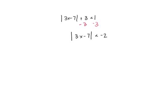 solve each inequality graph the solution and write the solution in interval notation 3 x 7 3