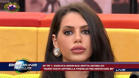 Gf Vip 7 Gianluca Benincasa Sbotta Ancora Sui Hanno Usato Antonella