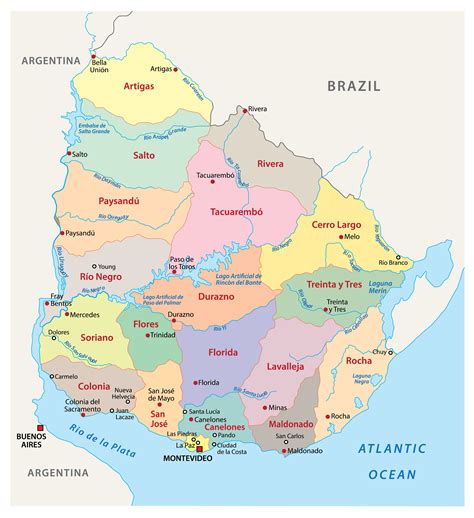 Uruguay Maps Facts World Atlas